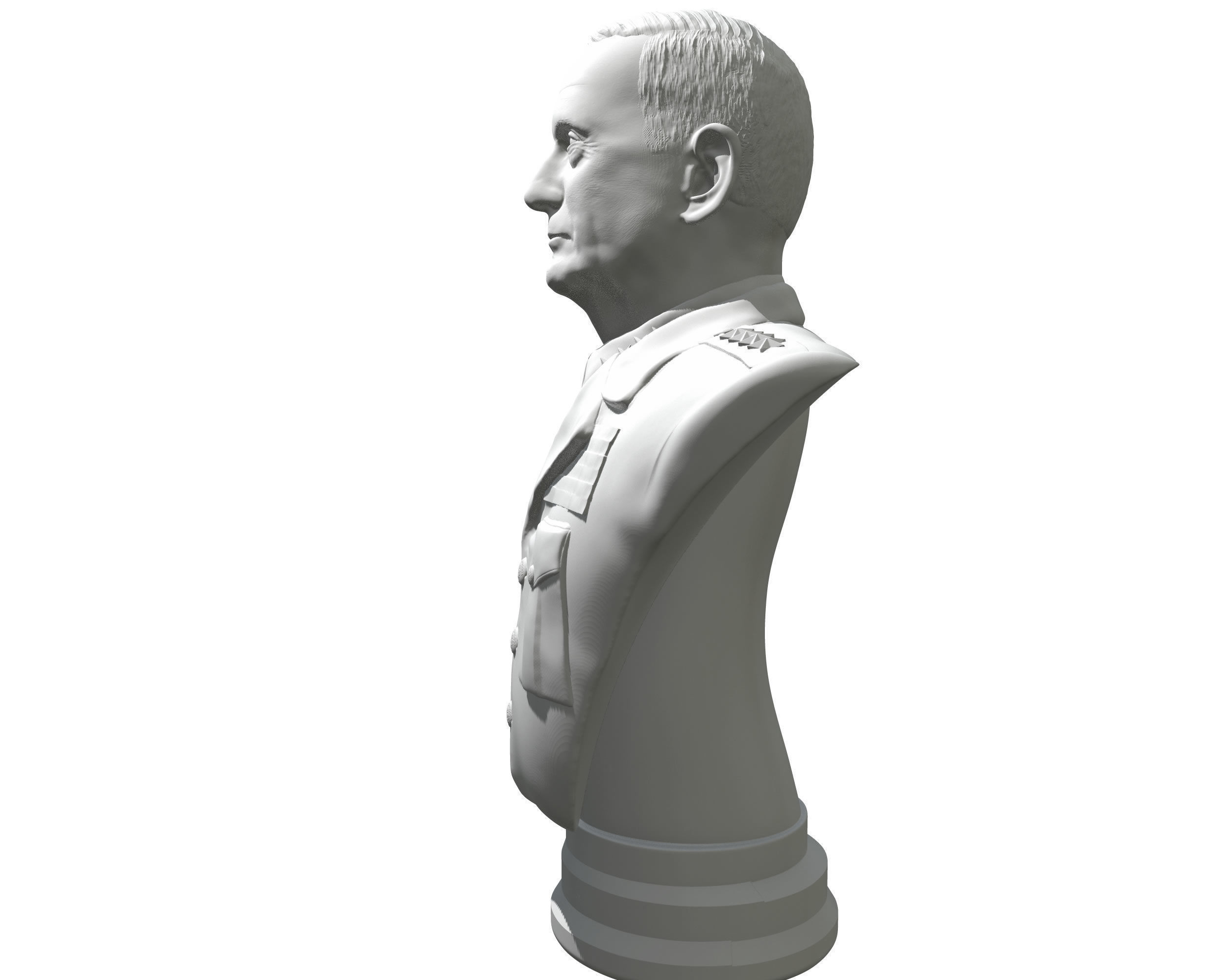 General James Mad Dog Mattis 3D model 3D printable | CGTrader
