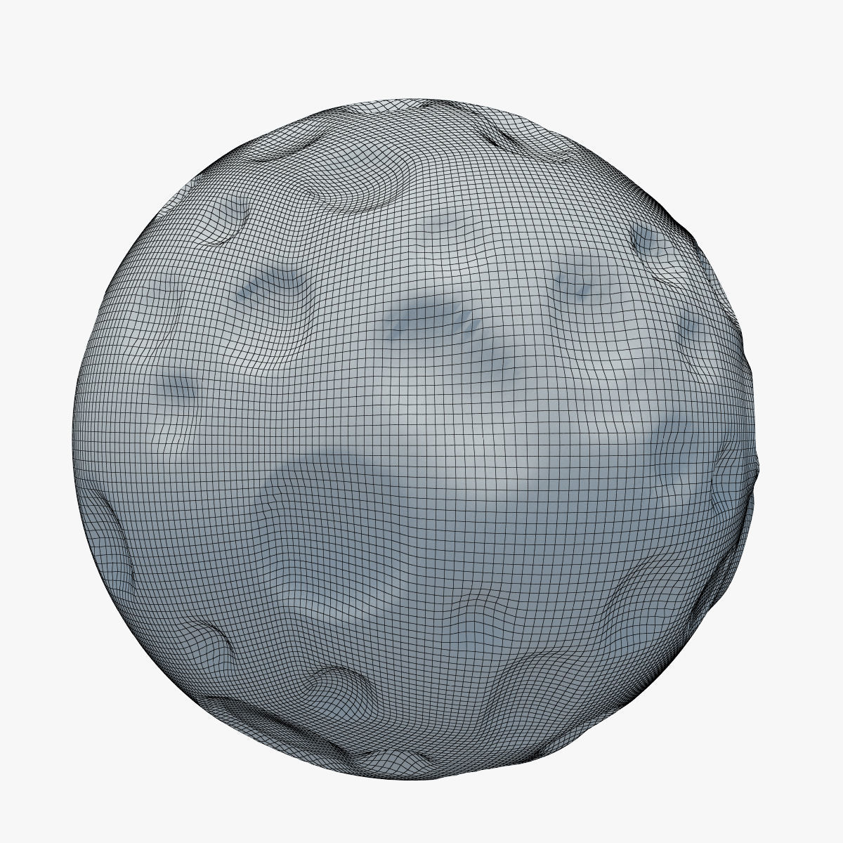 Moon Cartoon 3D model | CGTrader