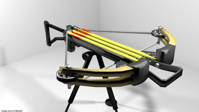 Crossbow - Multiple 3D model | CGTrader