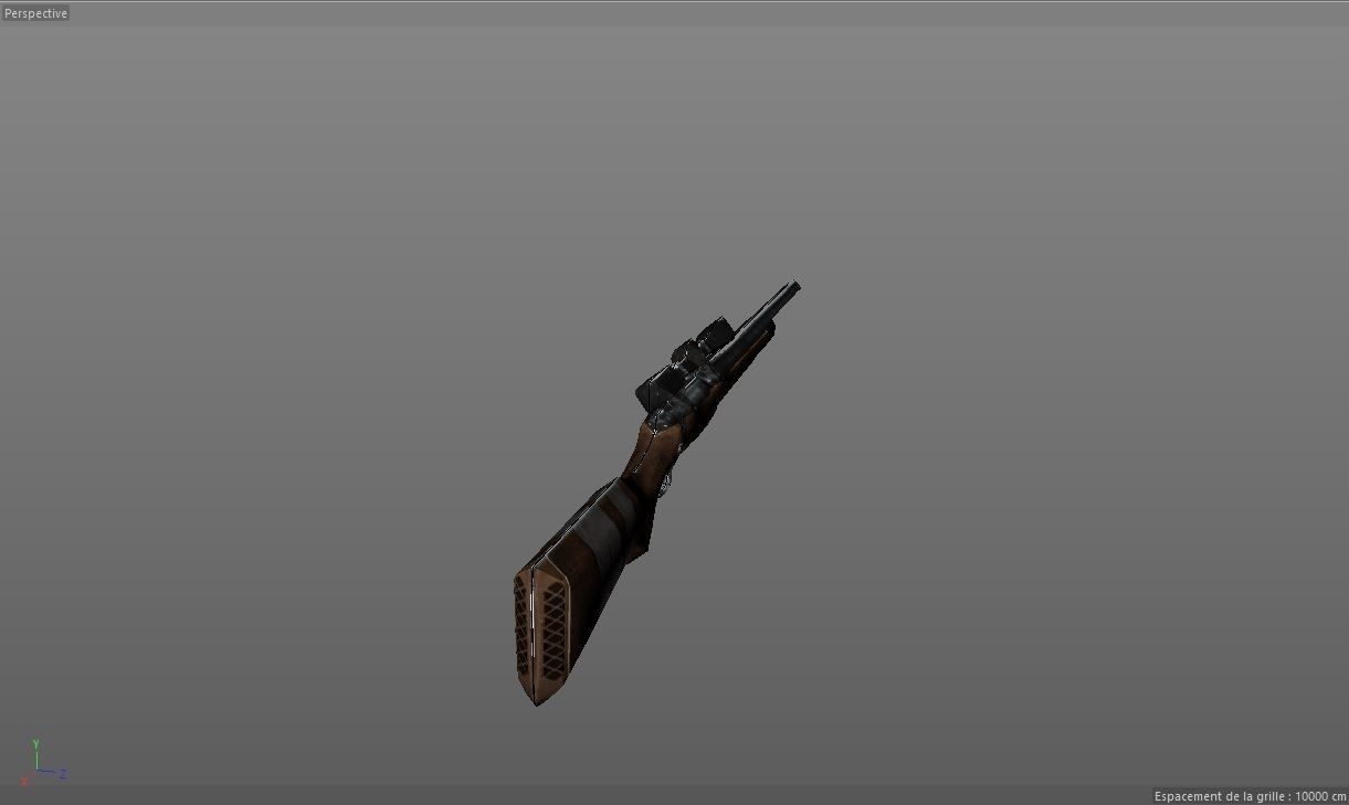 Sniper 1914 free 3D model | CGTrader