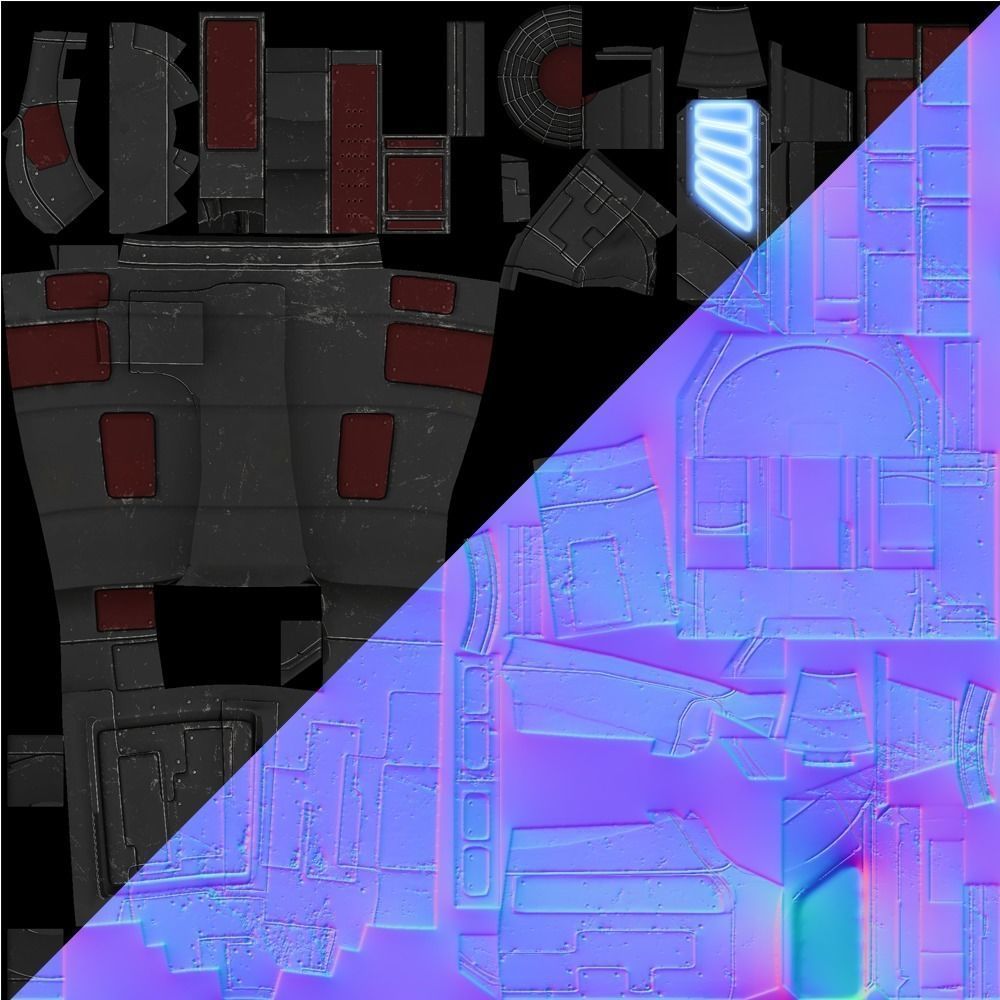 3D model Starship engine 02 Sci-fi low poly VR / AR / low-poly | CGTrader