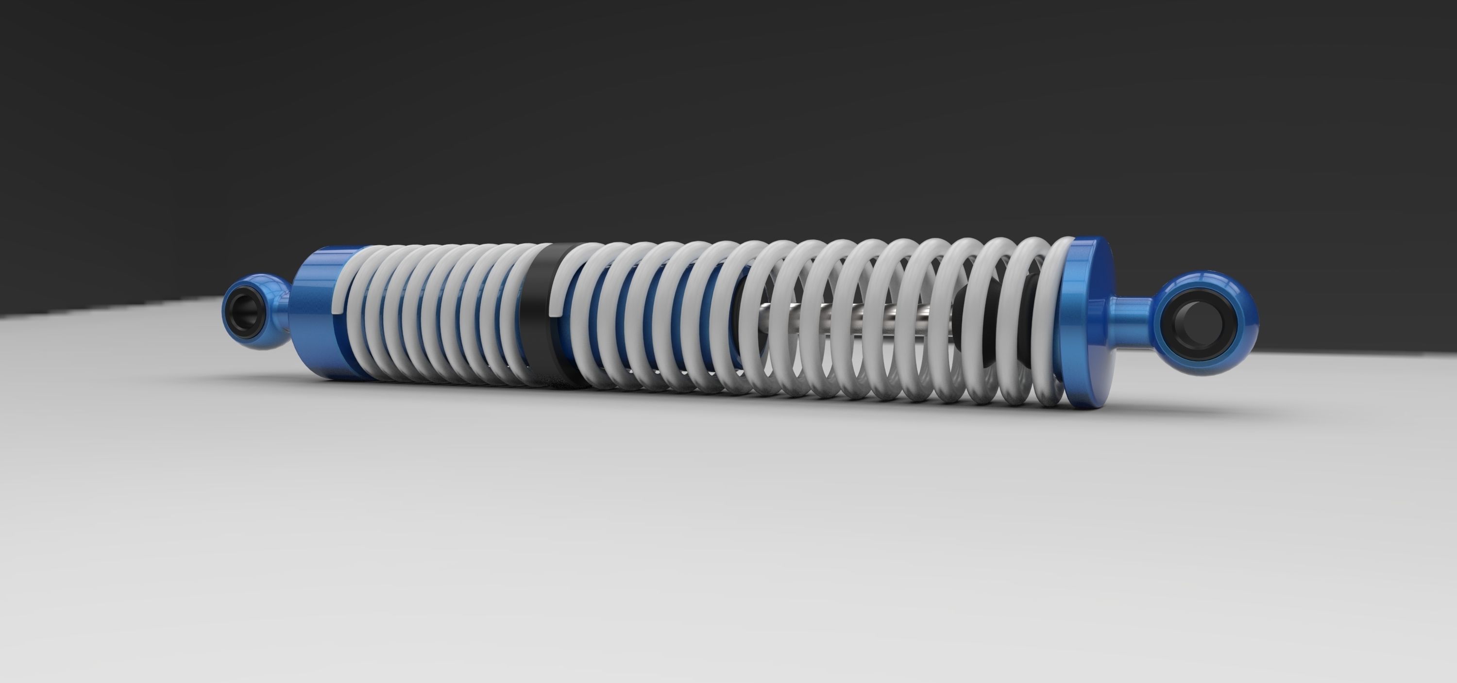 Shock absorber 3D model | CGTrader