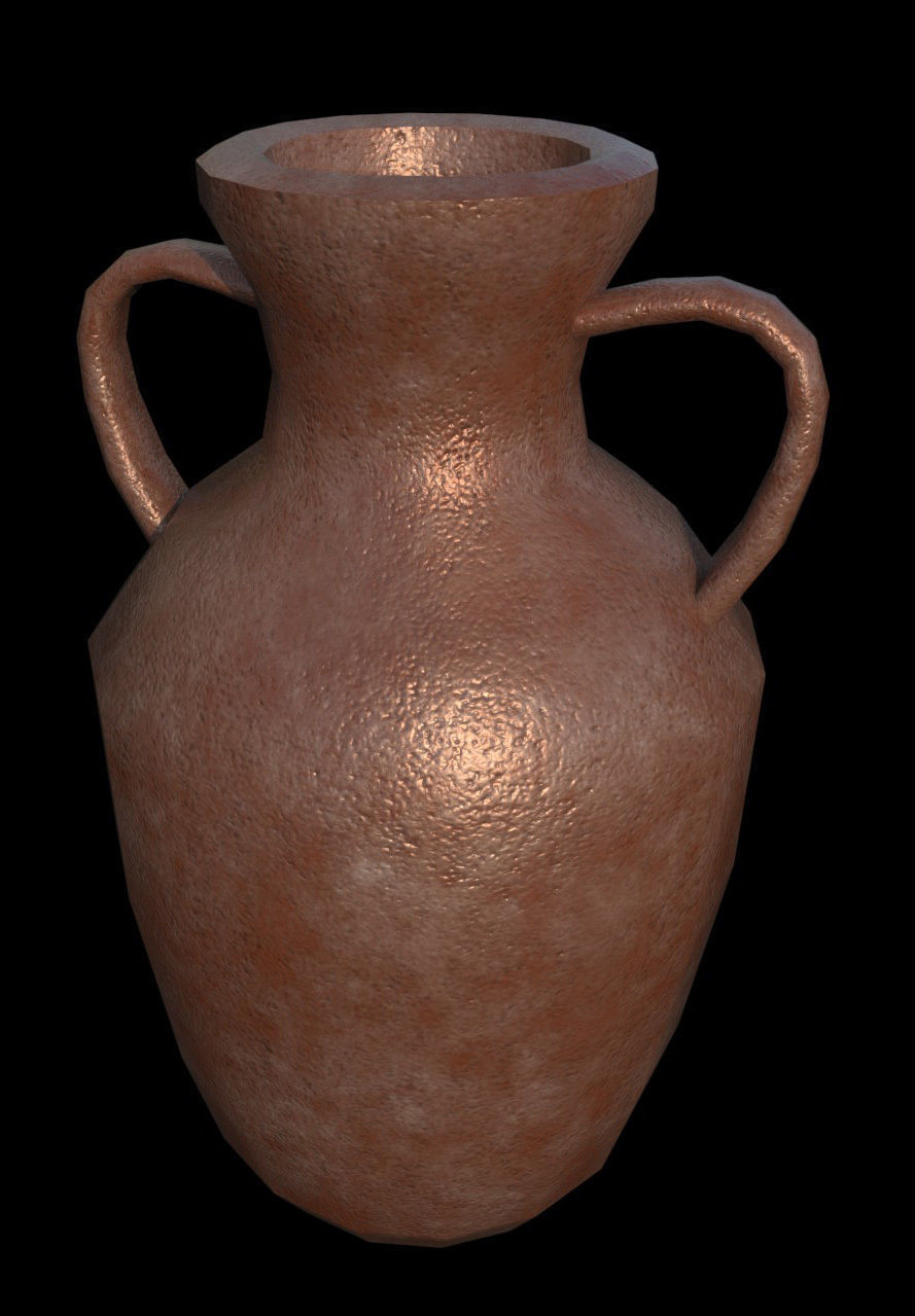 3D model Pottery Vase - PBR - Textured VR / AR / low-poly | CGTrader