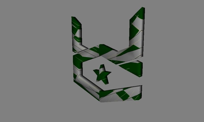 War Commander Icon Logo free VR / AR / low-poly 3D model | CGTrader