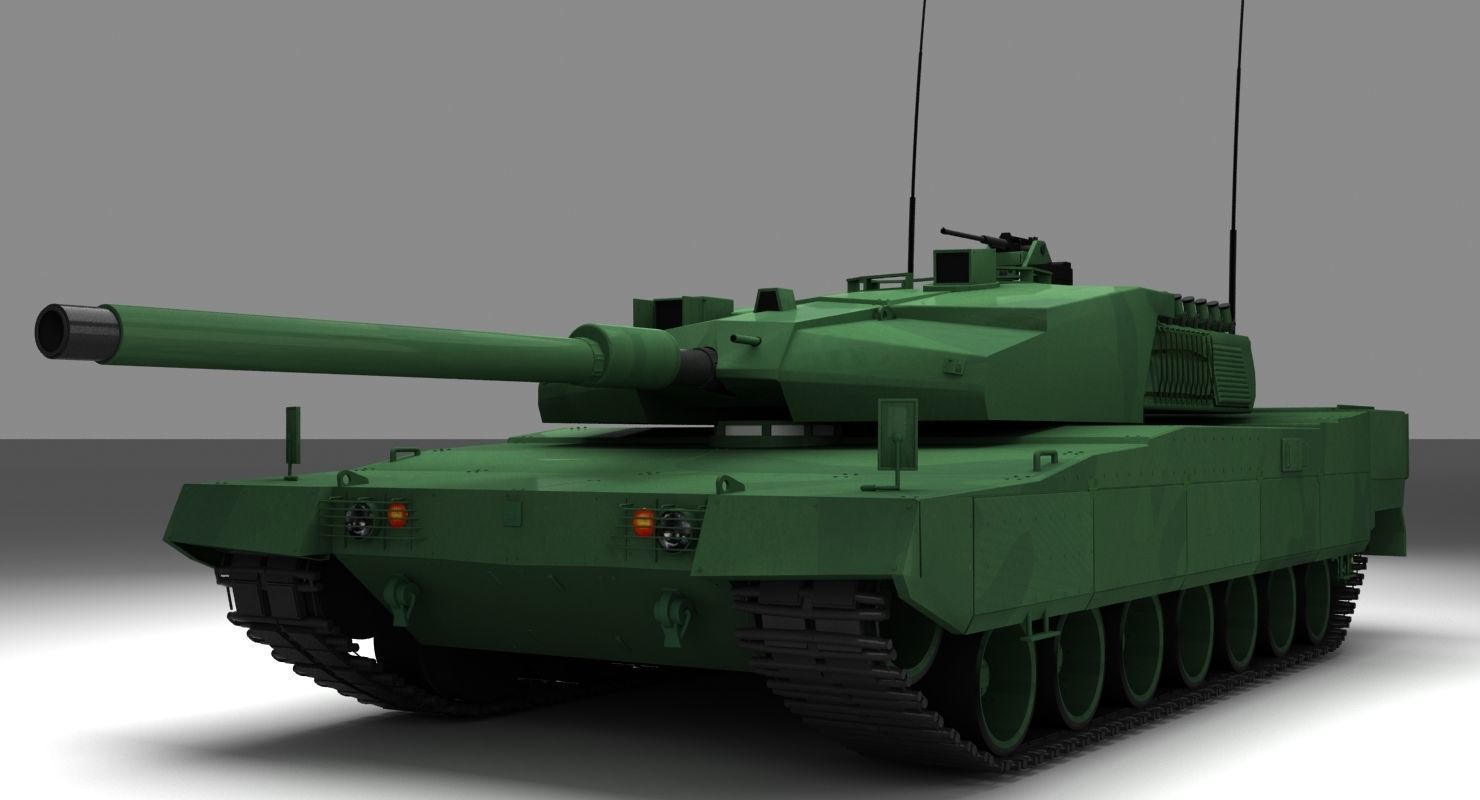 Altay Tank 3D model | CGTrader