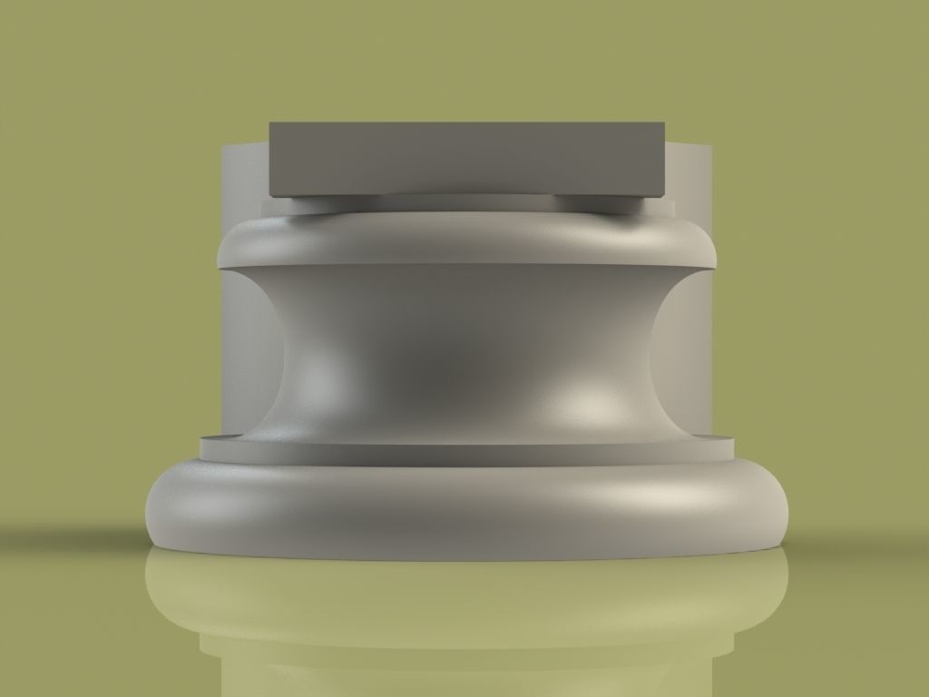 Marble Socle 04 3D model 3D printable | CGTrader
