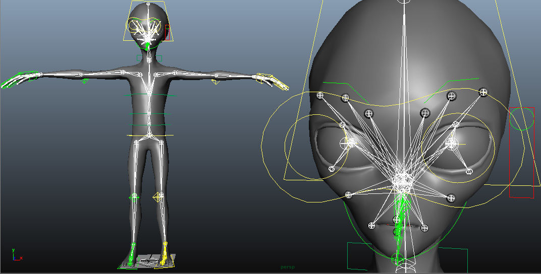 3D model Realistic Alien 8 VR / AR / low-poly rigged animated | CGTrader