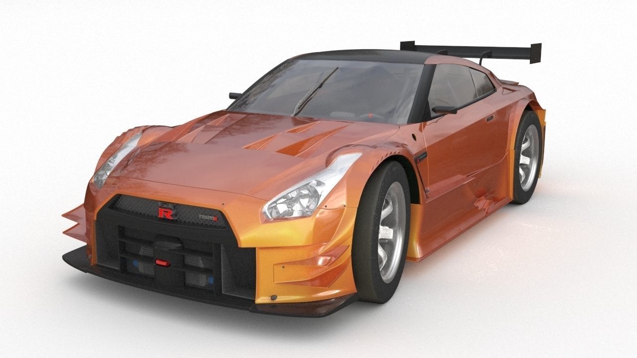 Nissan gtr r35 nismo edition 2017 3D model | CGTrader