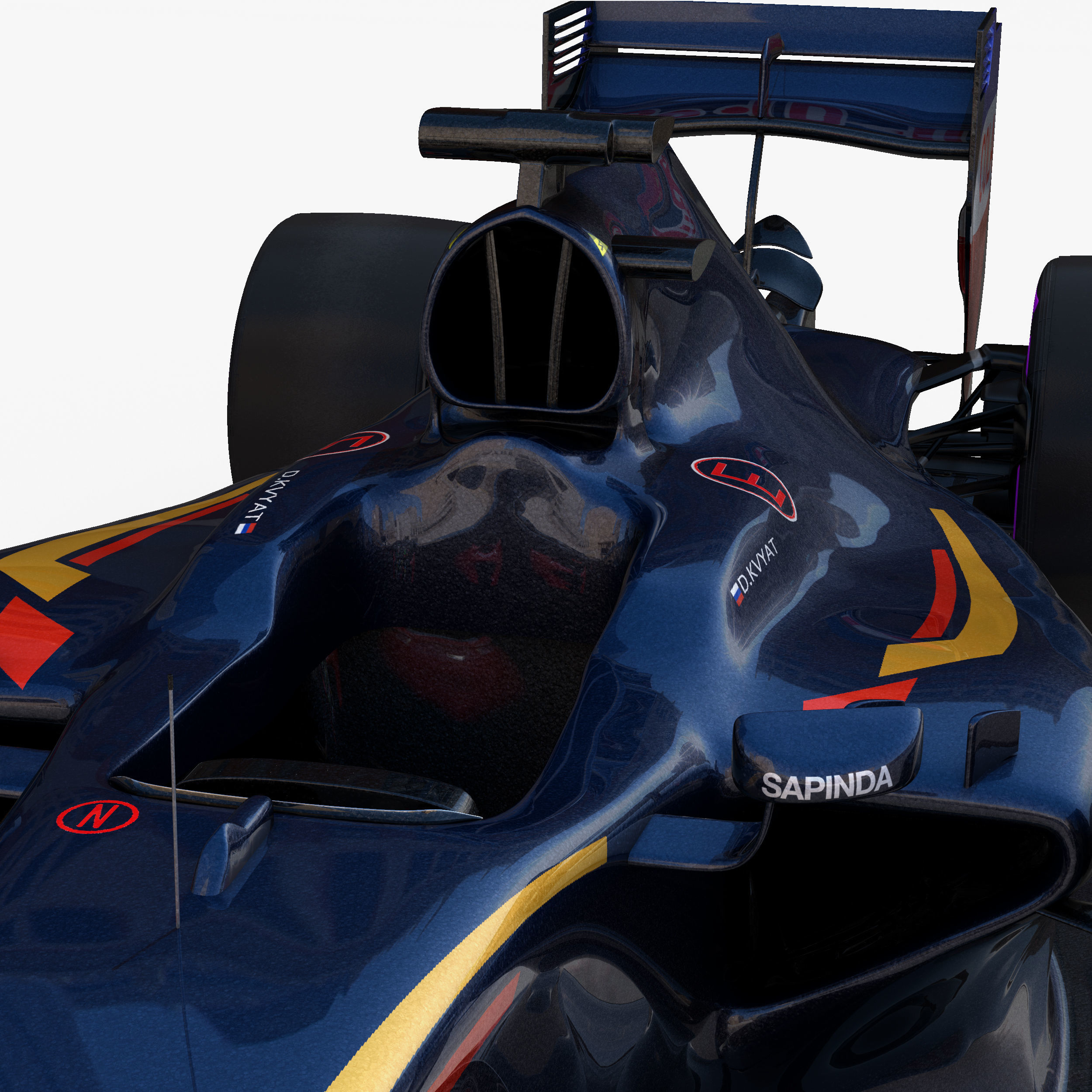 3D model STR11 Car VR / AR / low-poly rigged | CGTrader