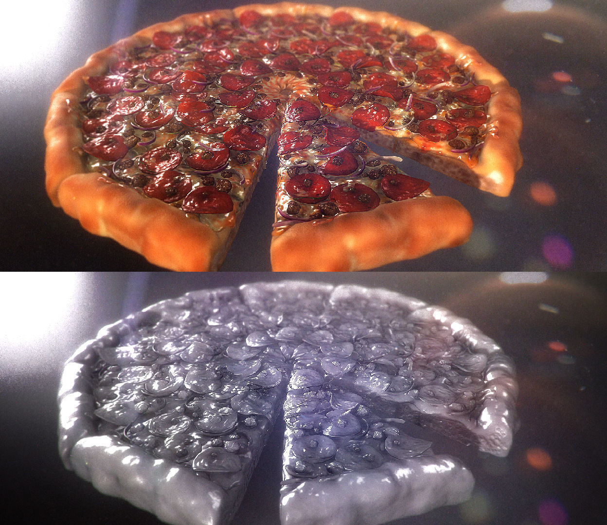 Pizza 3D Realistic 3D model 3D printable | CGTrader