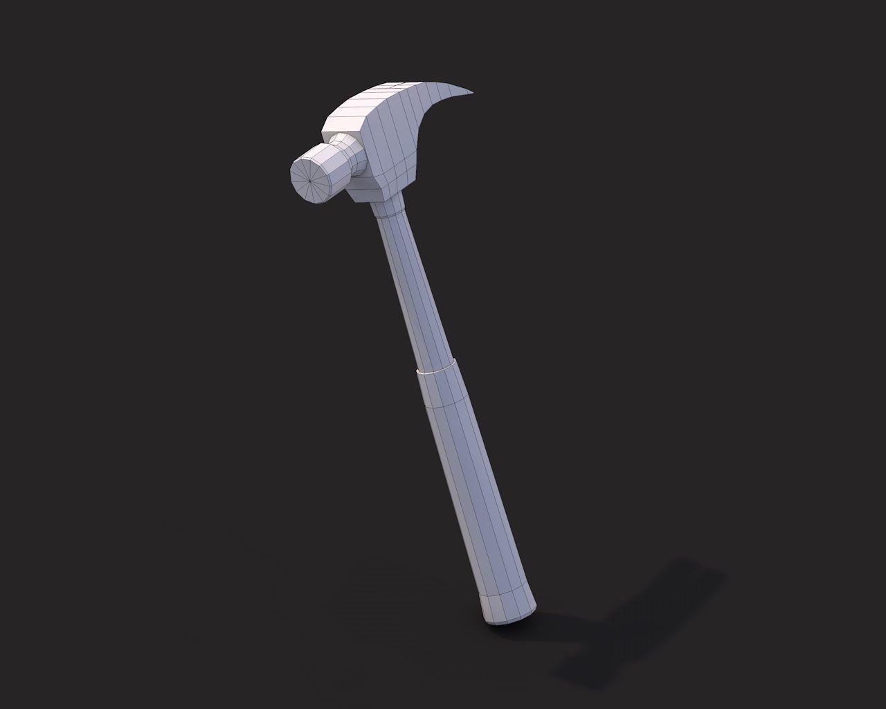 3D model Low Poly Hammer V1 VR / AR / low-poly | CGTrader
