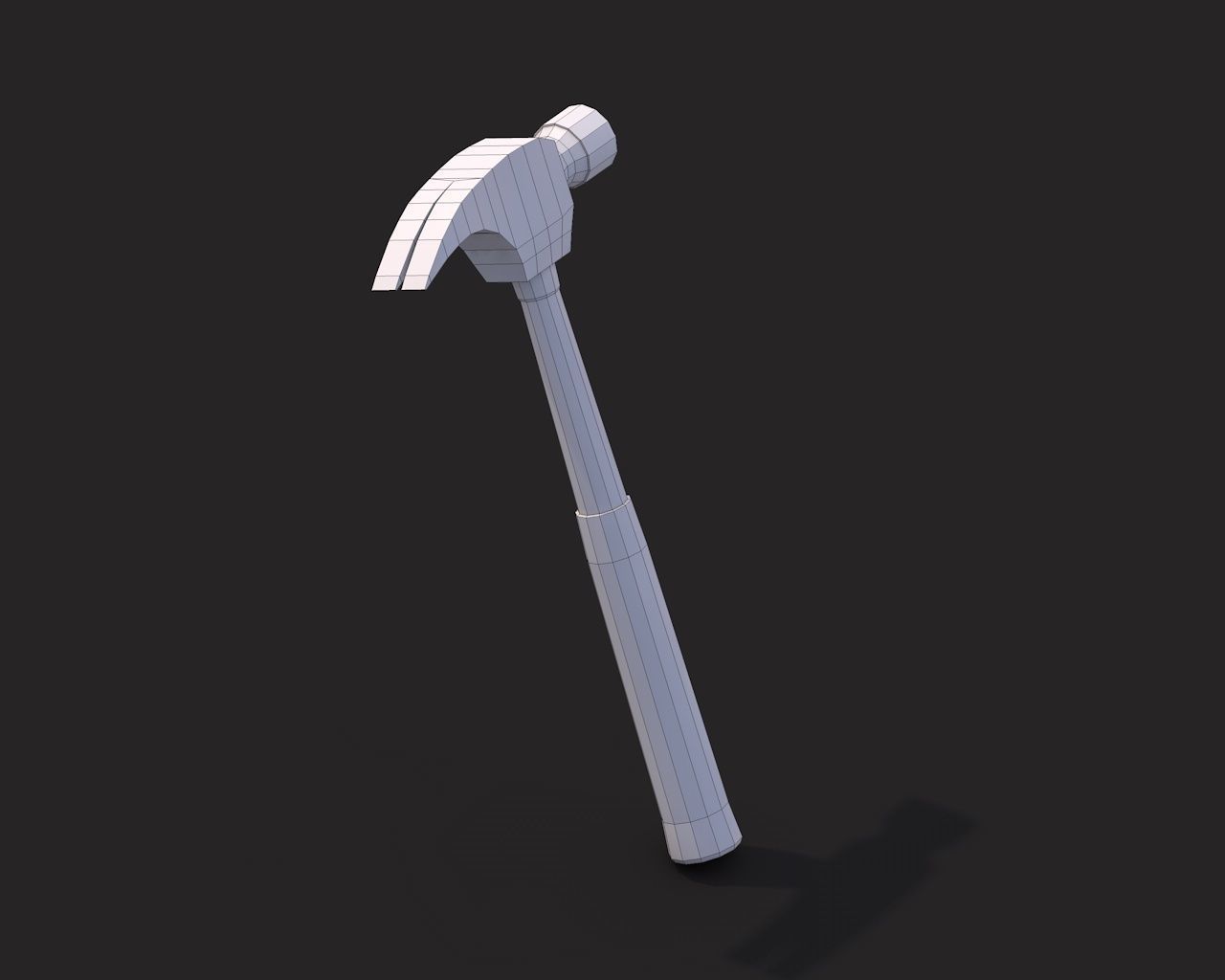 3D model Low Poly Hammer V1 VR / AR / low-poly | CGTrader