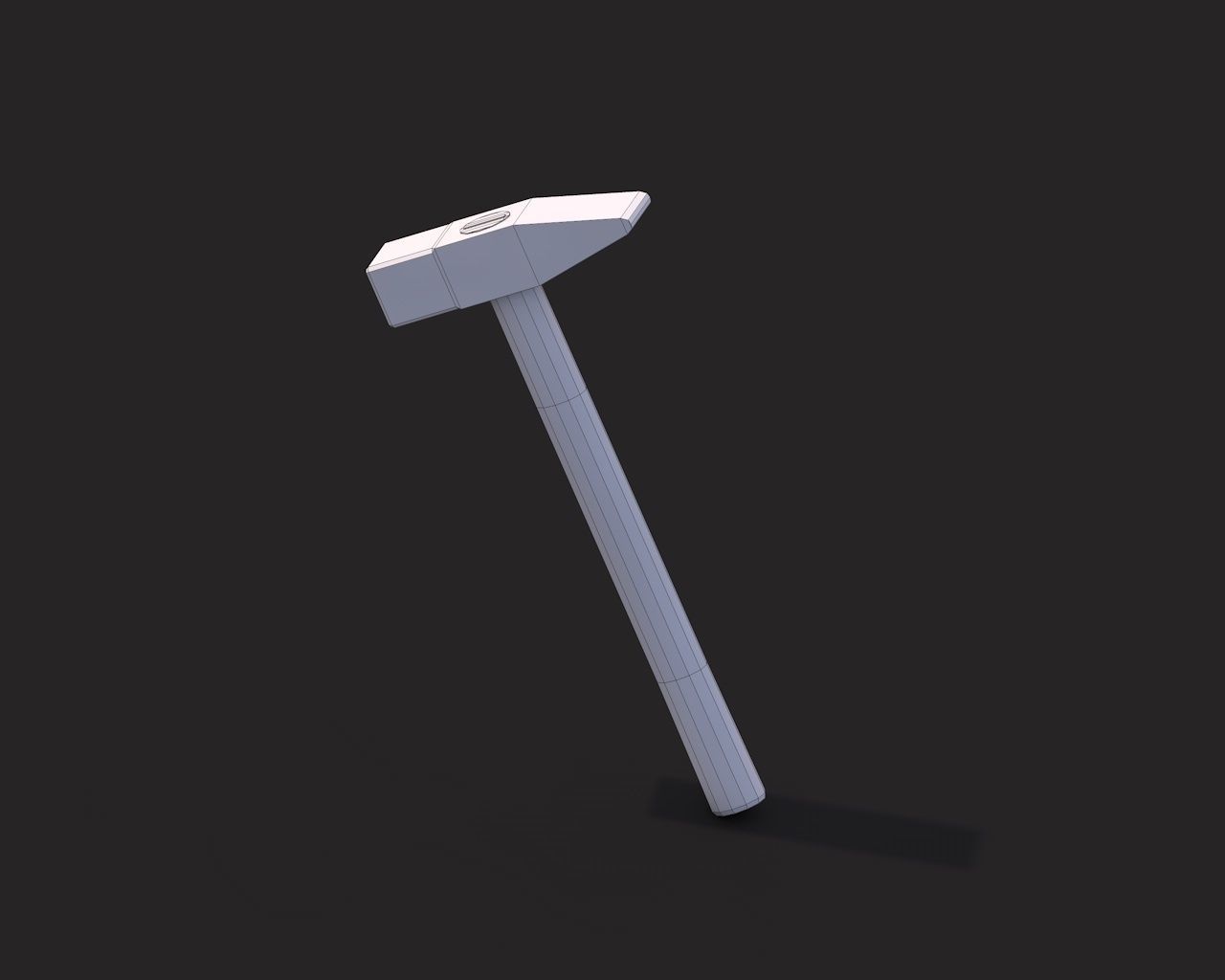 3D model Low Poly Hammer V2 VR / AR / low-poly | CGTrader