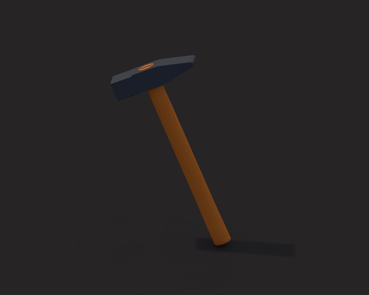 3D model Low Poly Hammer V2 VR / AR / low-poly | CGTrader