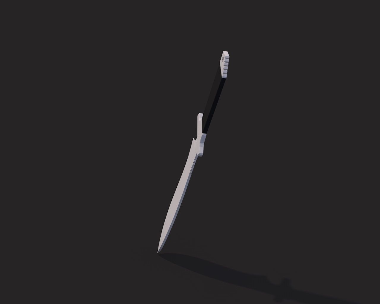 3D model Low Poly Combat Knives Pack VR / AR / low-poly | CGTrader