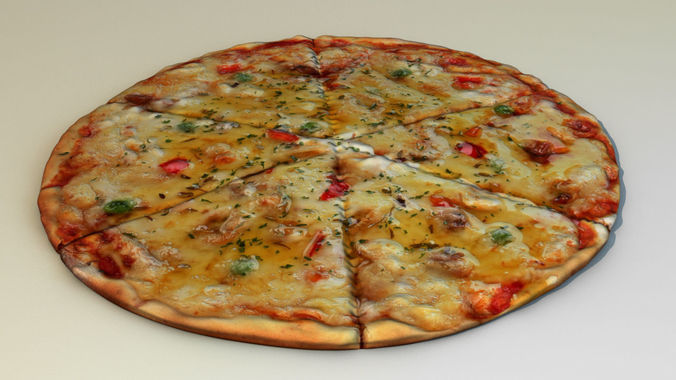 Pizza 3D model | CGTrader