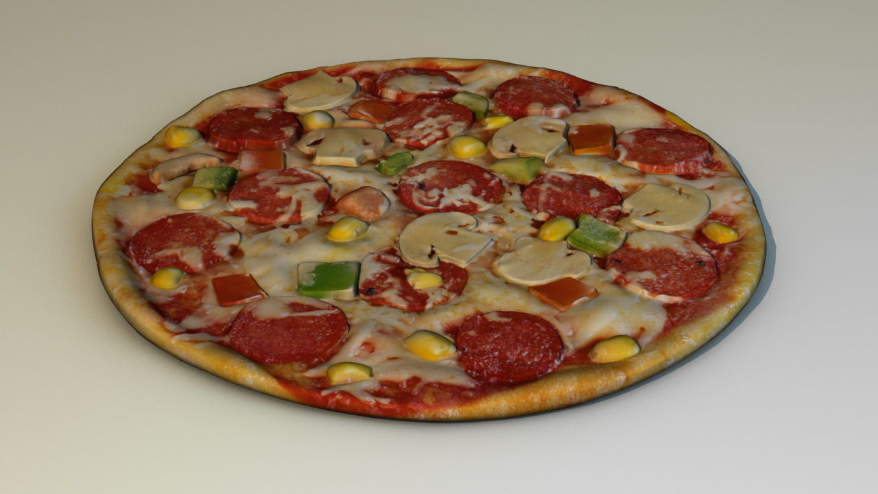 domino Pizza 3D model | CGTrader