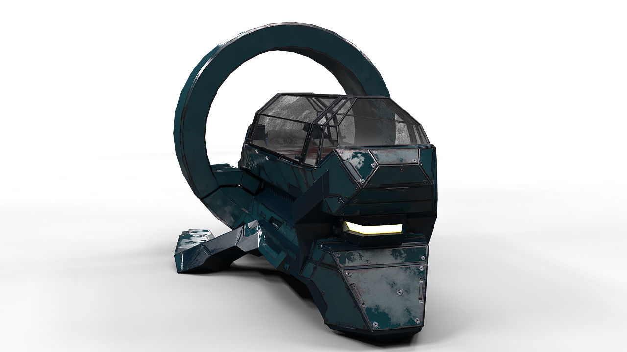 3D model Sci Fi Medic Bot PBR Lowpoly VR / AR / low-poly | CGTrader