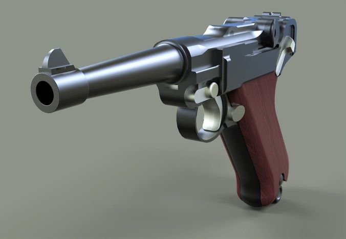 3D model Luger | CGTrader