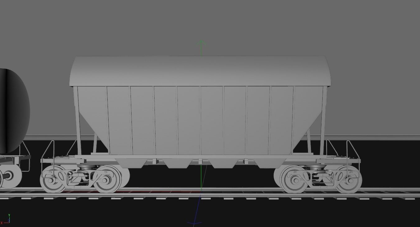 Train Wagon 3D model | CGTrader