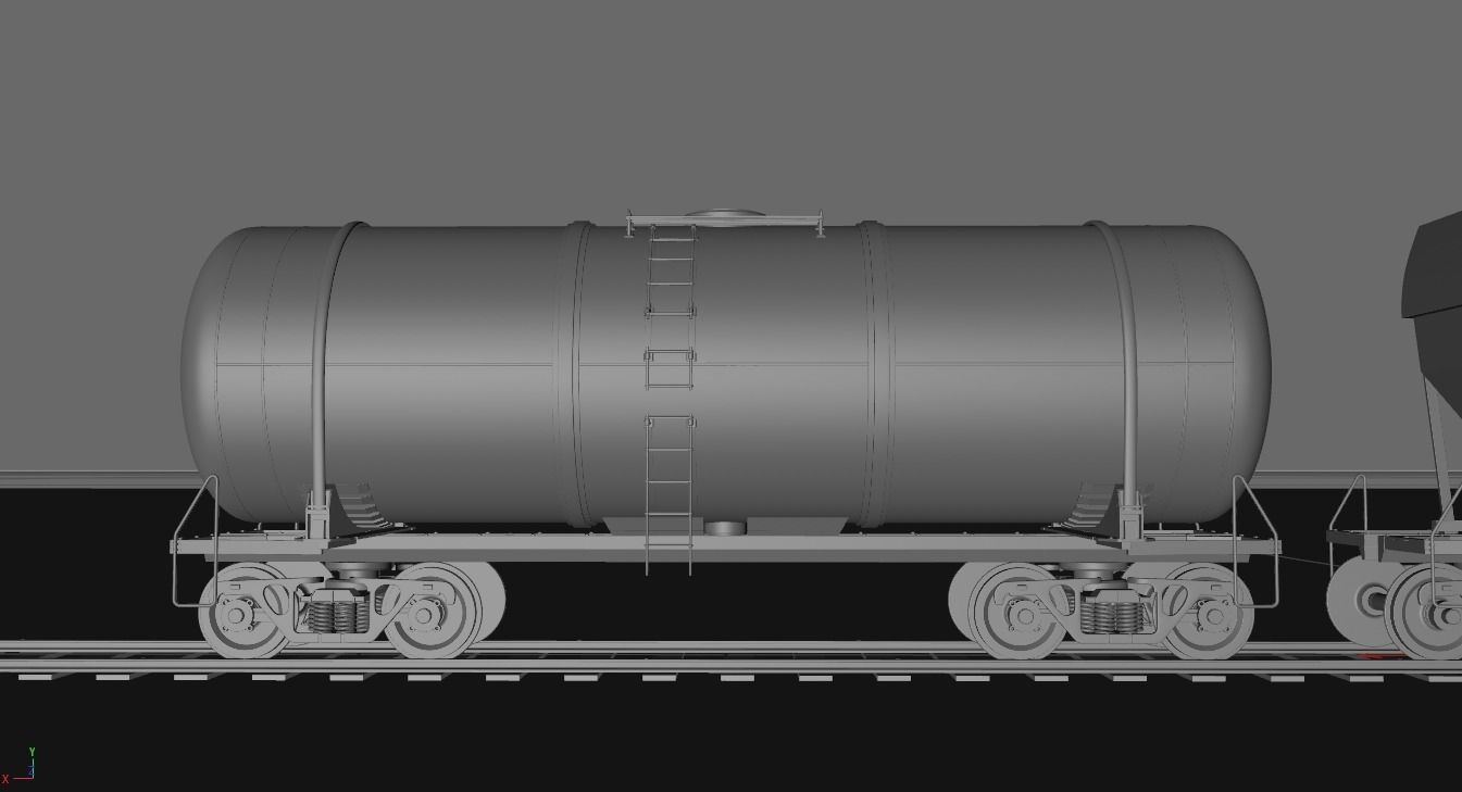 Train Wagon 3D model | CGTrader