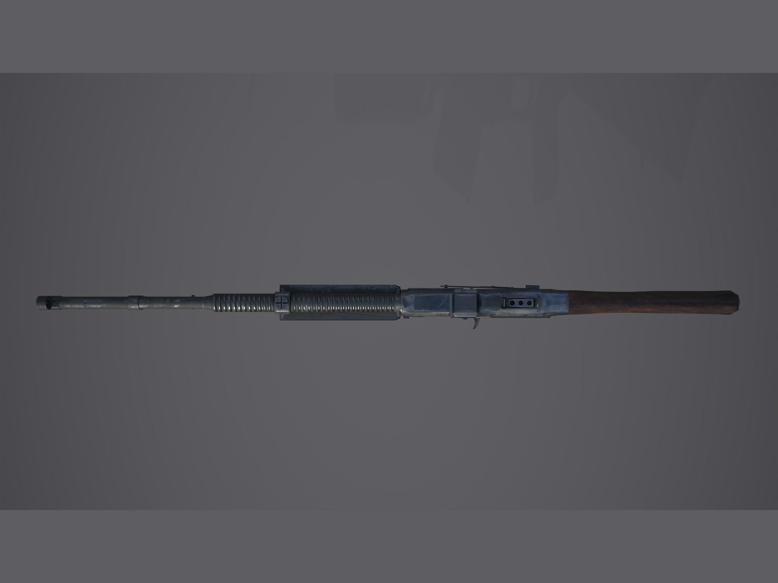 3D model World War II - Browning wz 1928 - PBR and Game Ready VR / AR ...