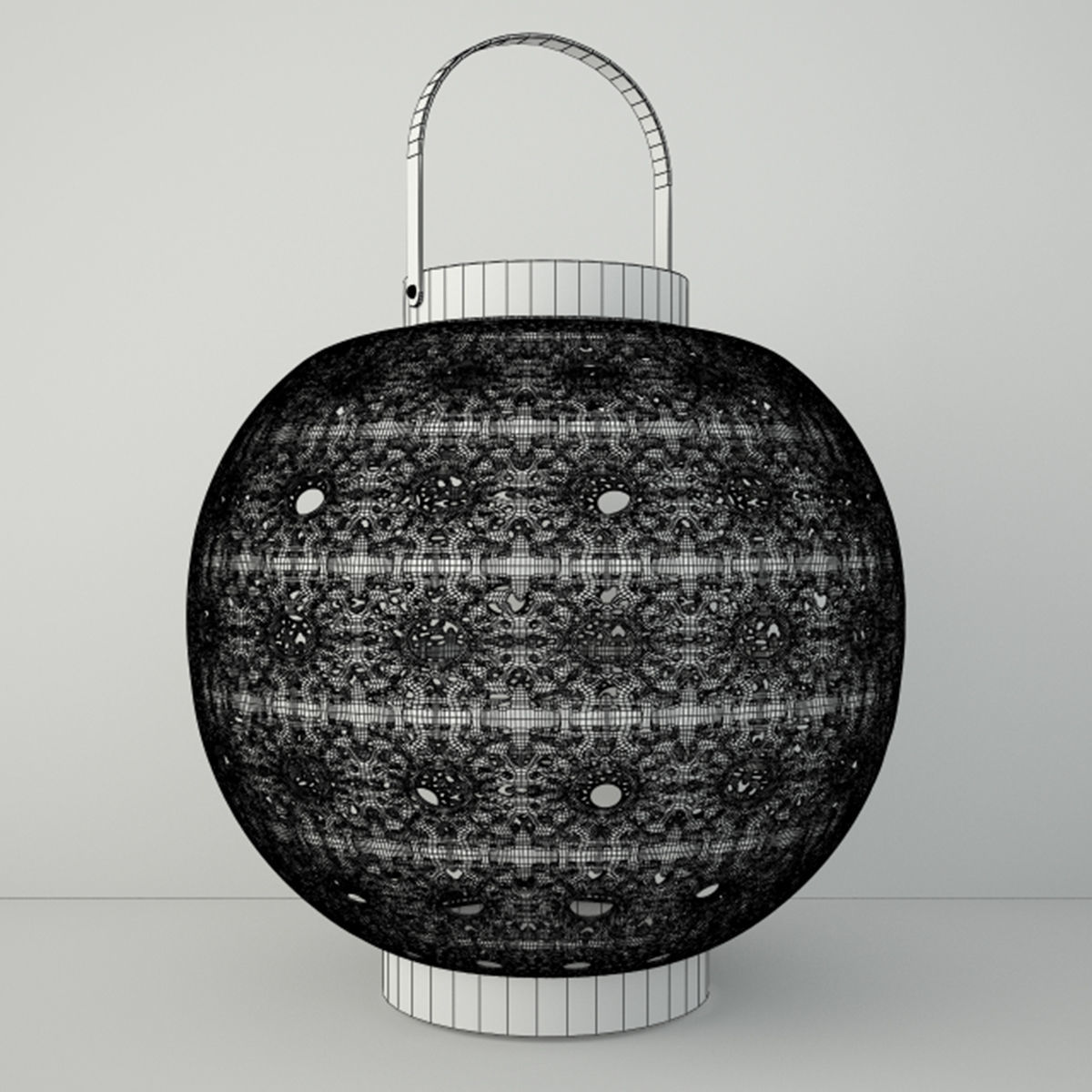 Filigree Lanterns 3D model | CGTrader