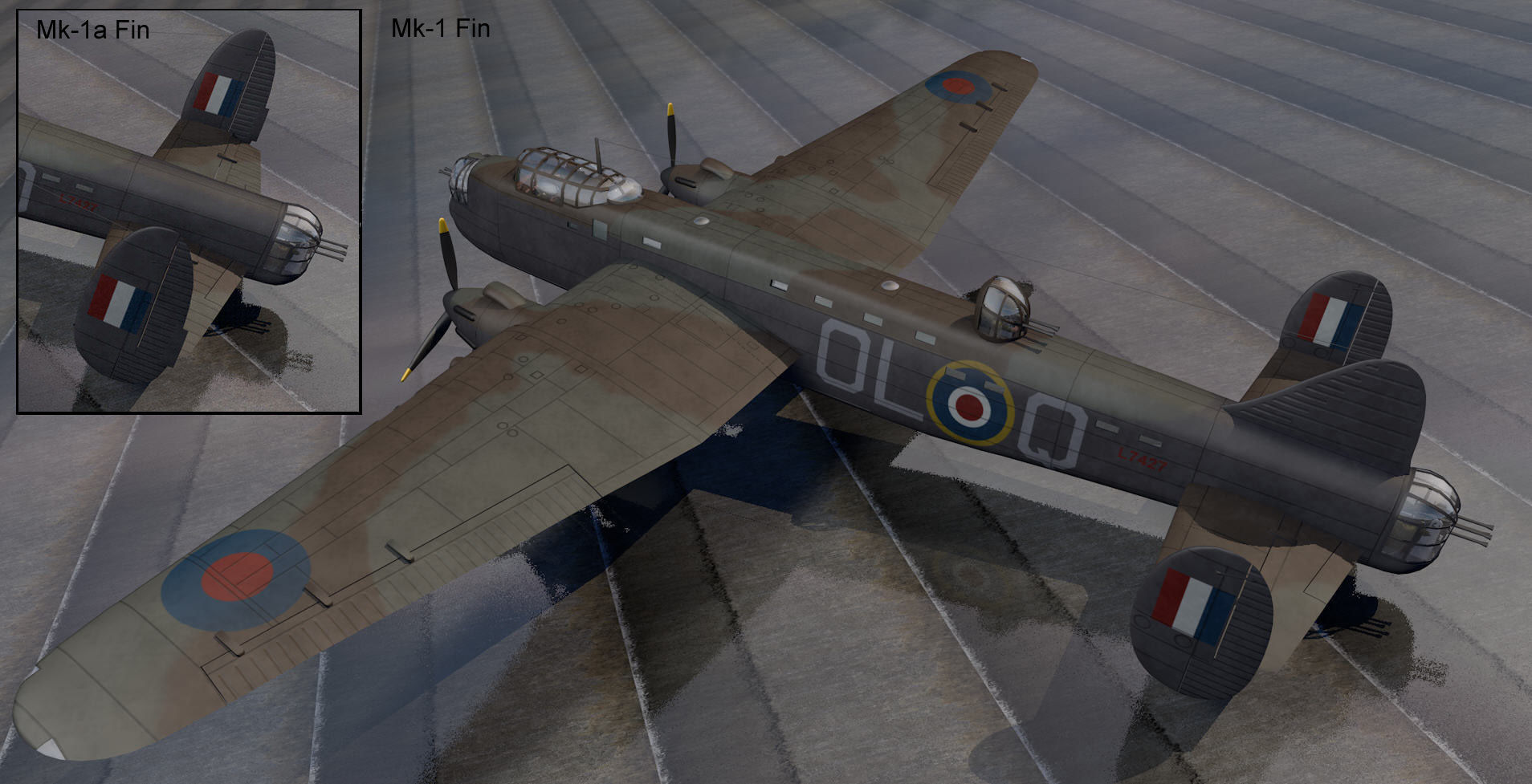 Avro Manchester Mk-1 3D model | CGTrader