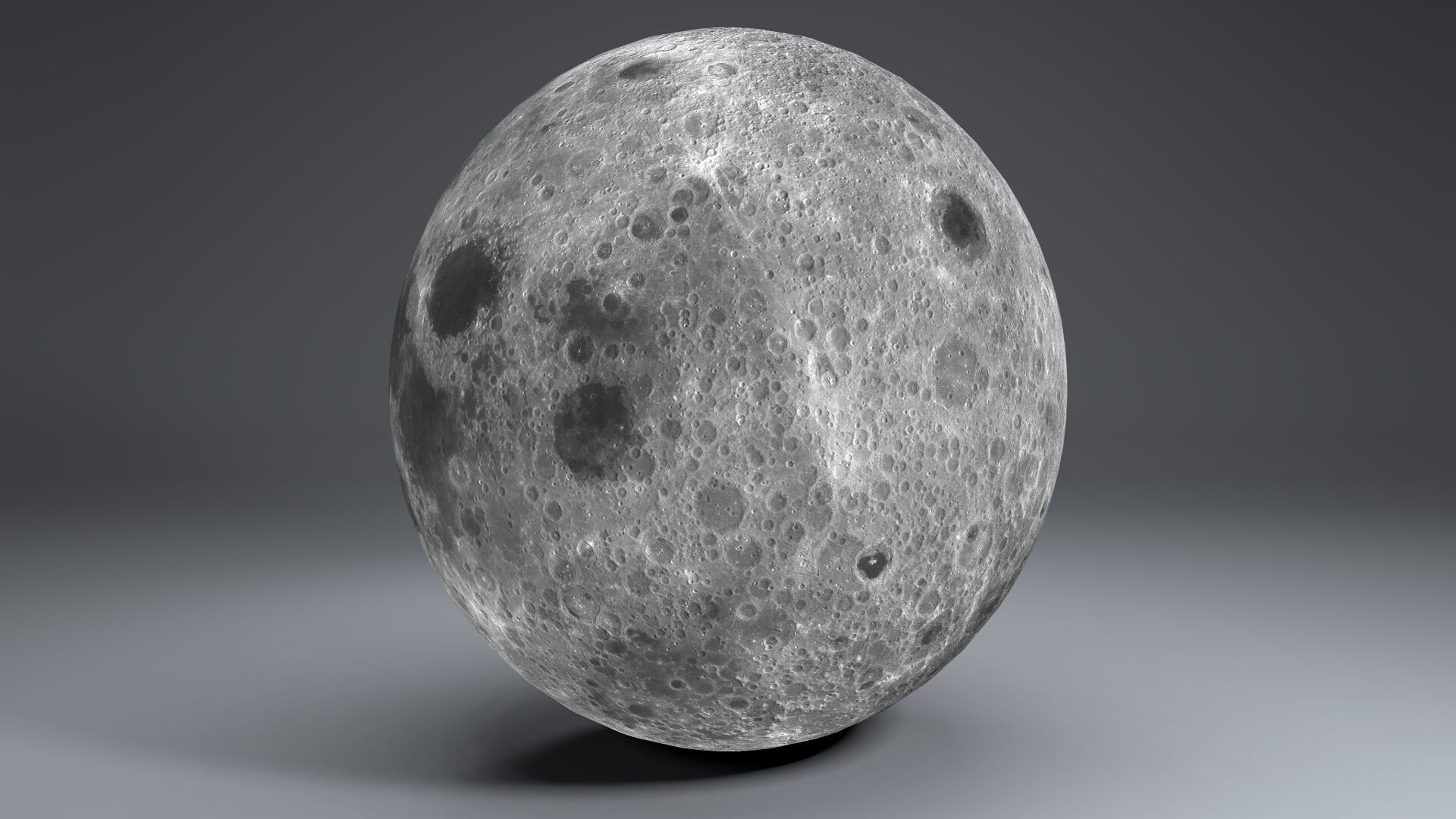 Moon Globe 23k 3D model | CGTrader