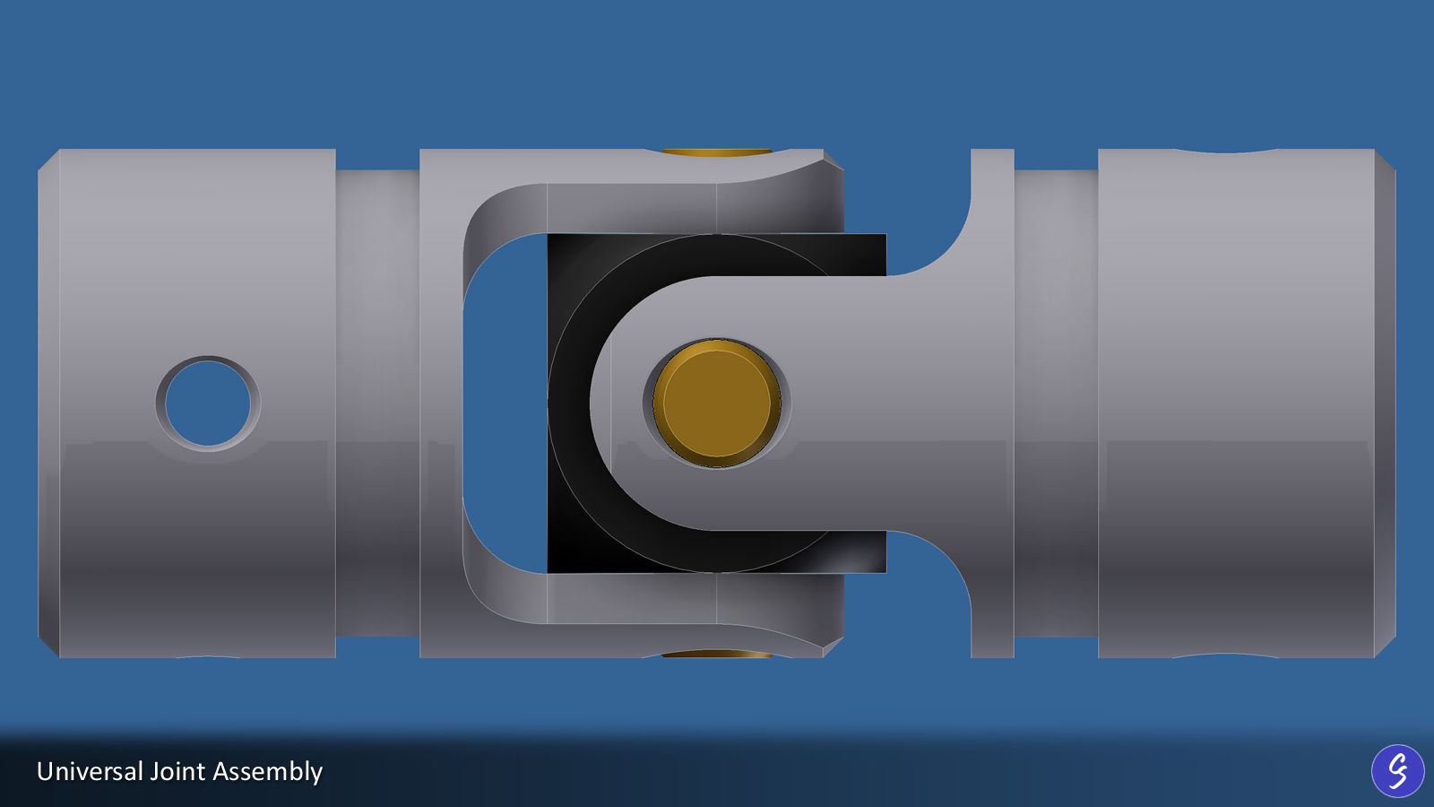 Universal Joint 3D model 3D printable | CGTrader