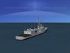 Spanish Frigate Numancia F83 3D model rigged | CGTrader