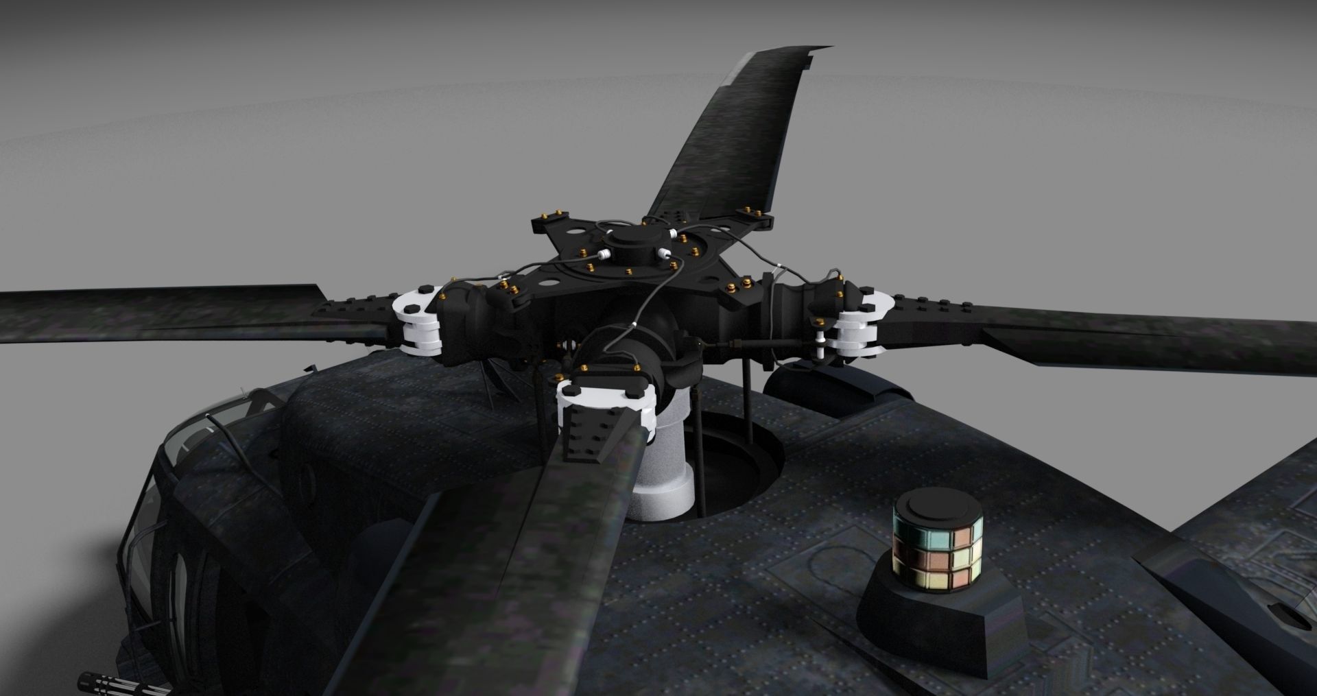 3D model Piasecki X-49 Speedhawk VR / AR / low-poly | CGTrader