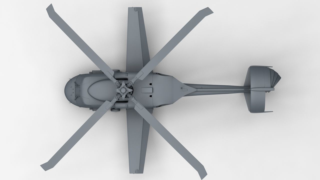 3D model Piasecki X-49 Speedhawk VR / AR / low-poly | CGTrader