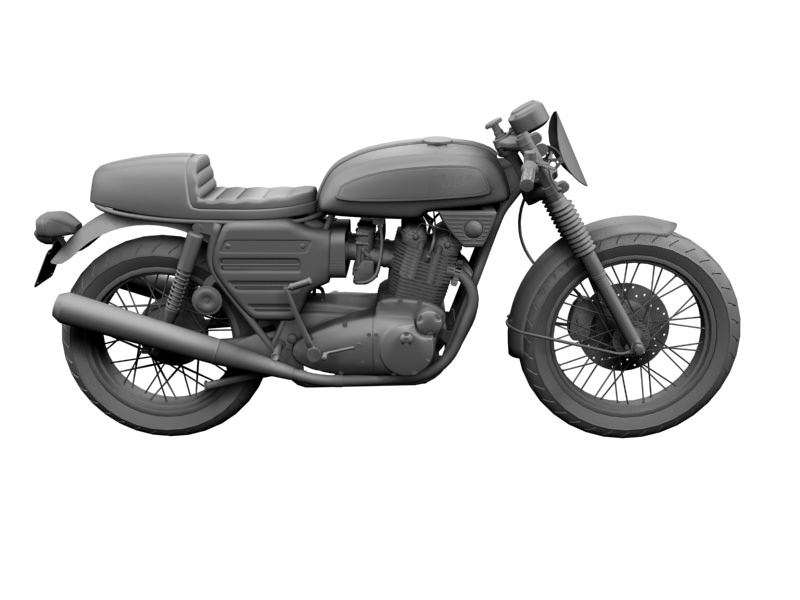 BSA Rocket 3 Racer 1969 3D model | CGTrader