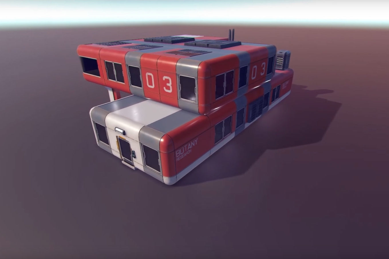 3D model SciFi set of civil engineering VR / AR / low-poly | CGTrader