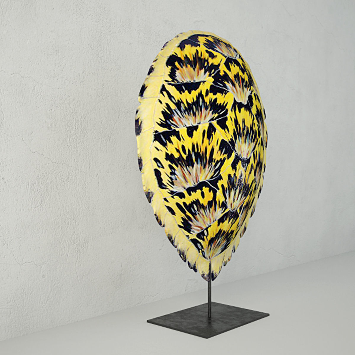 Faux Turtle Shell Sculpture 3D model | CGTrader