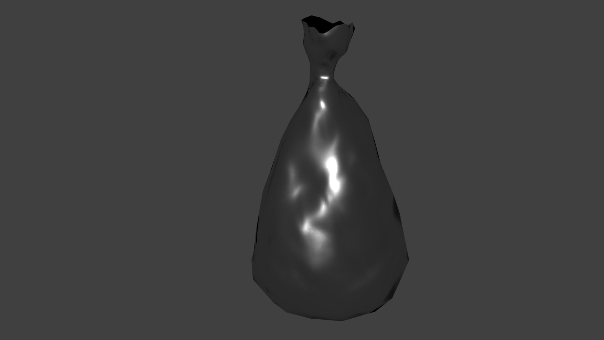 trash bag low poly 3D model | CGTrader