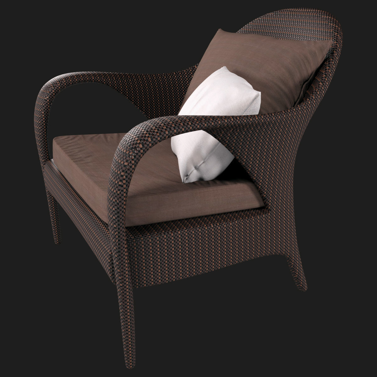 Lounge Chair collection Tango Dedon 3D model | CGTrader