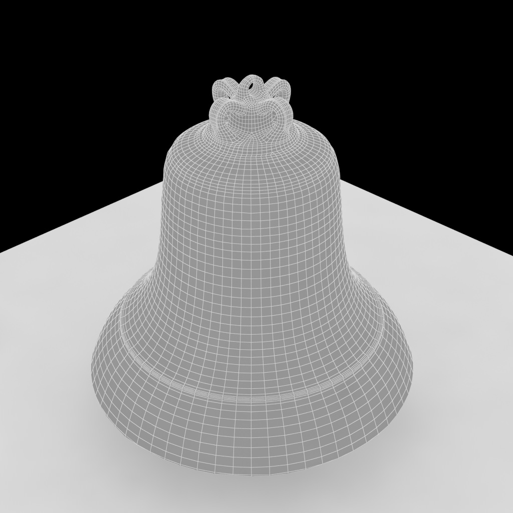 Church bell 3D model | CGTrader