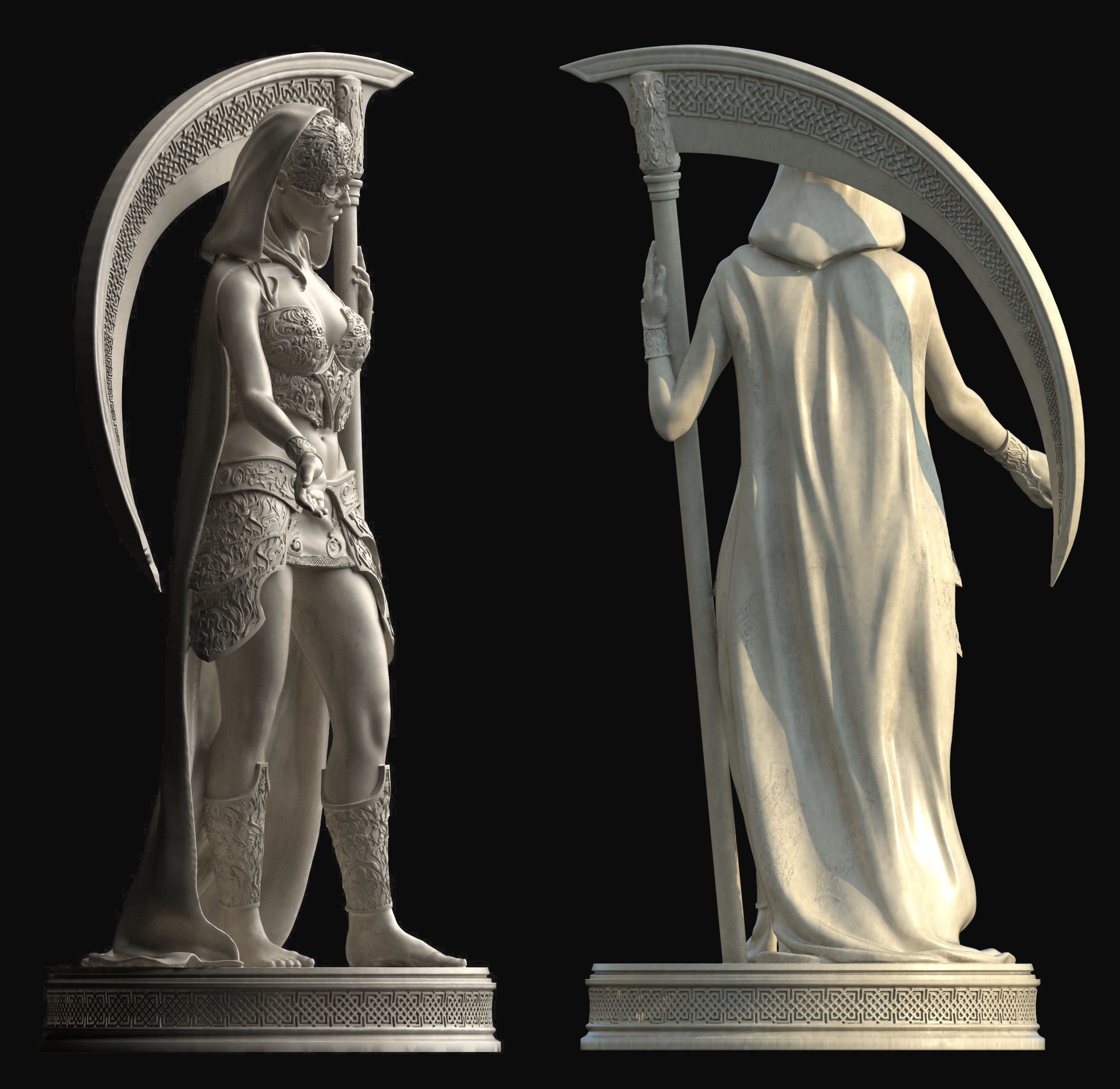 Bella Muerte 3D model 3D printable | CGTrader