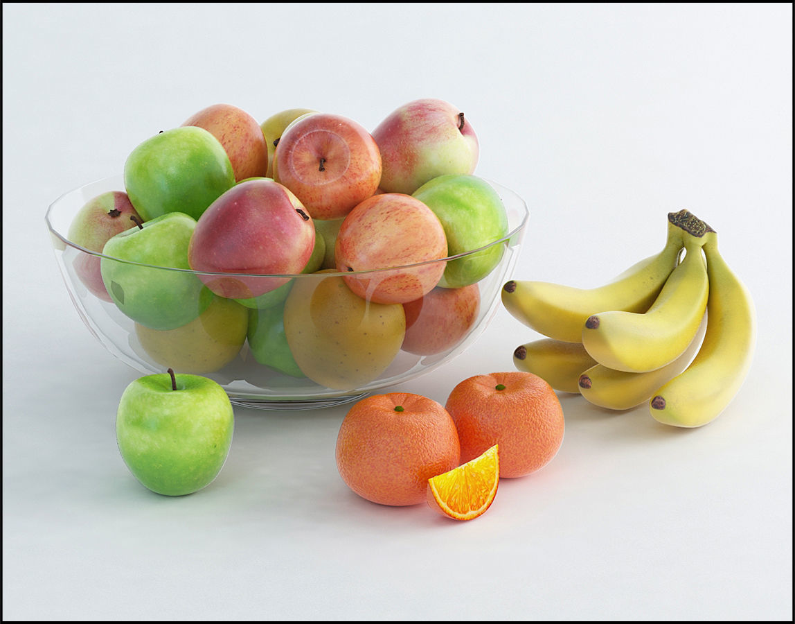 fruits 3D model | CGTrader
