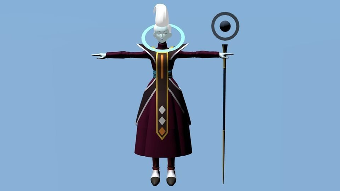 3D model Wiss angel dbs VR / AR / low-poly | CGTrader