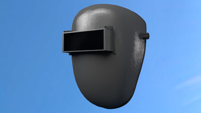 WELDING MASK 3D model | CGTrader