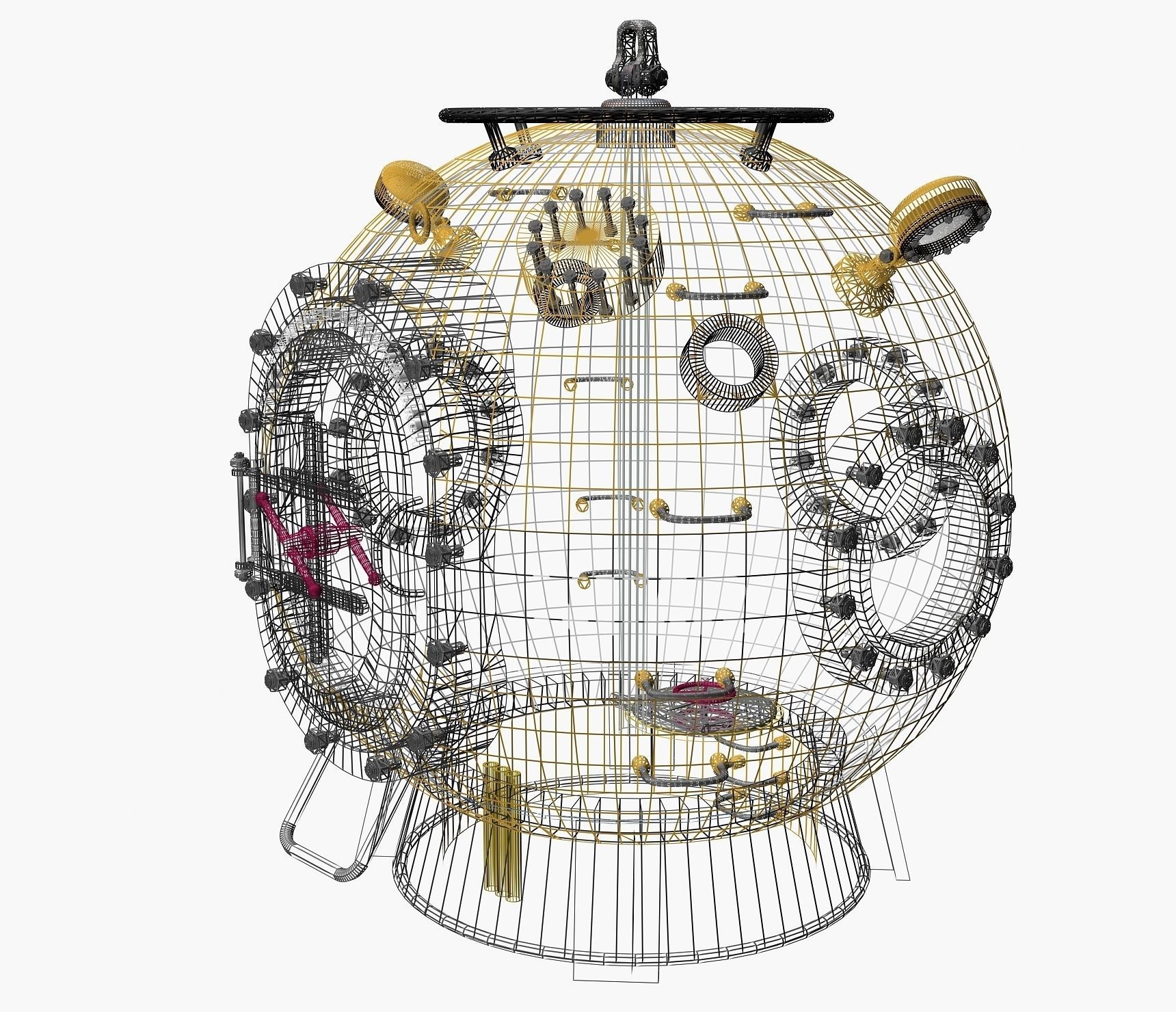Diving Bell from Voyage to the Bottom of the Sea 3D model | CGTrader