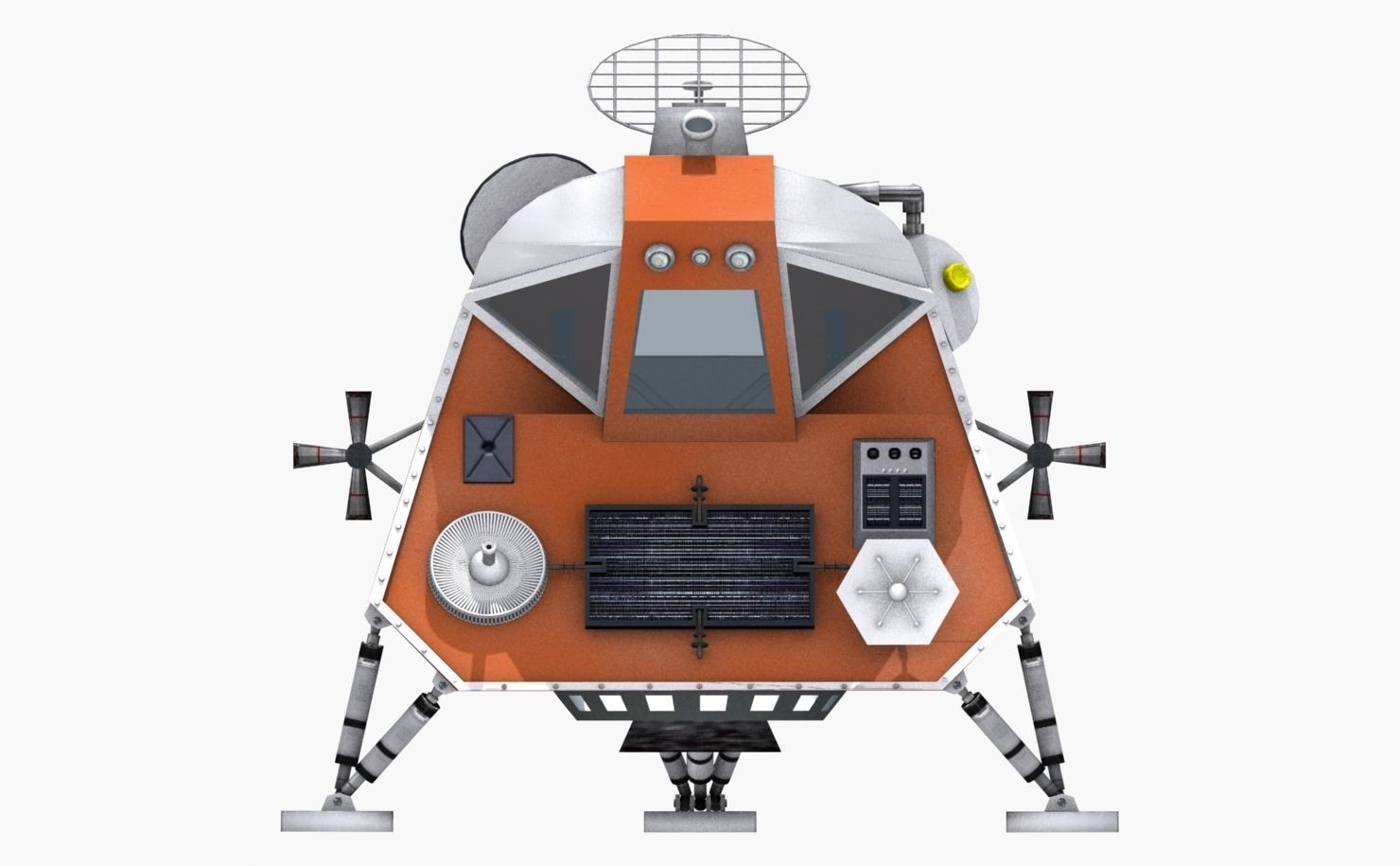 SPACE POD from Lost In Space 3D model | CGTrader