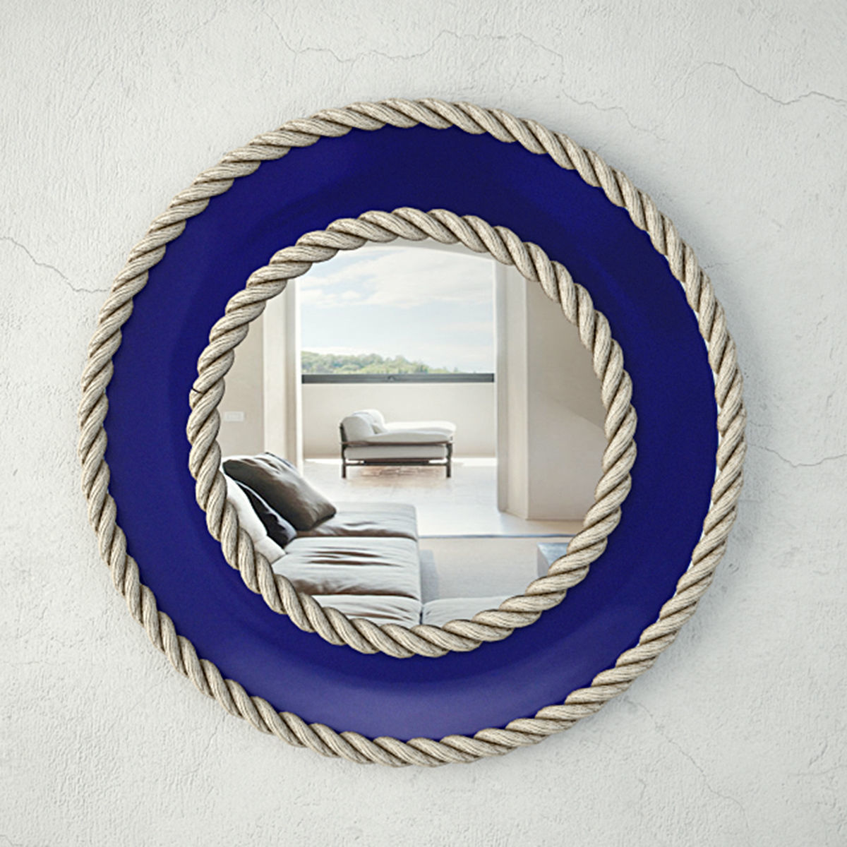 Nautical Rope Mirrors 3D model | CGTrader