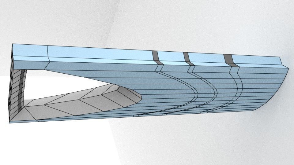 3D model Skyscraper Riyadh Low Poly VR / AR / low-poly | CGTrader