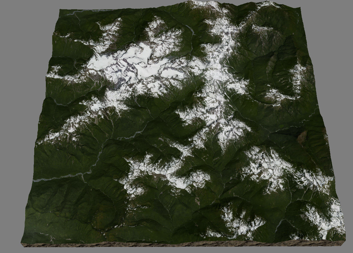 Mount Olympus 3D model | CGTrader