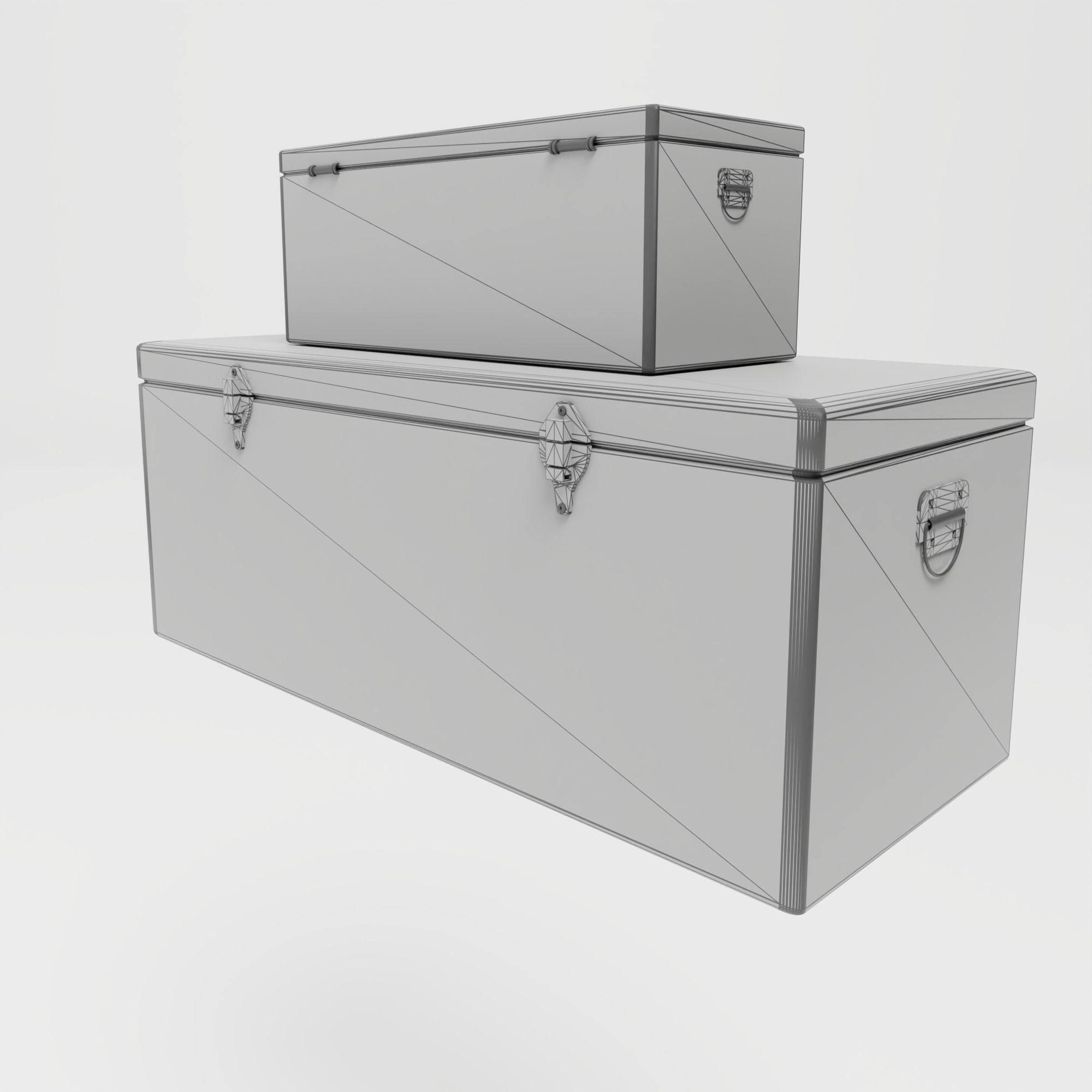 Fancy Modern Chest free 3D model | CGTrader