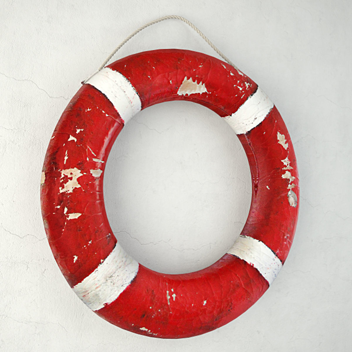 Red and White Life Preserver 2 3D model | CGTrader